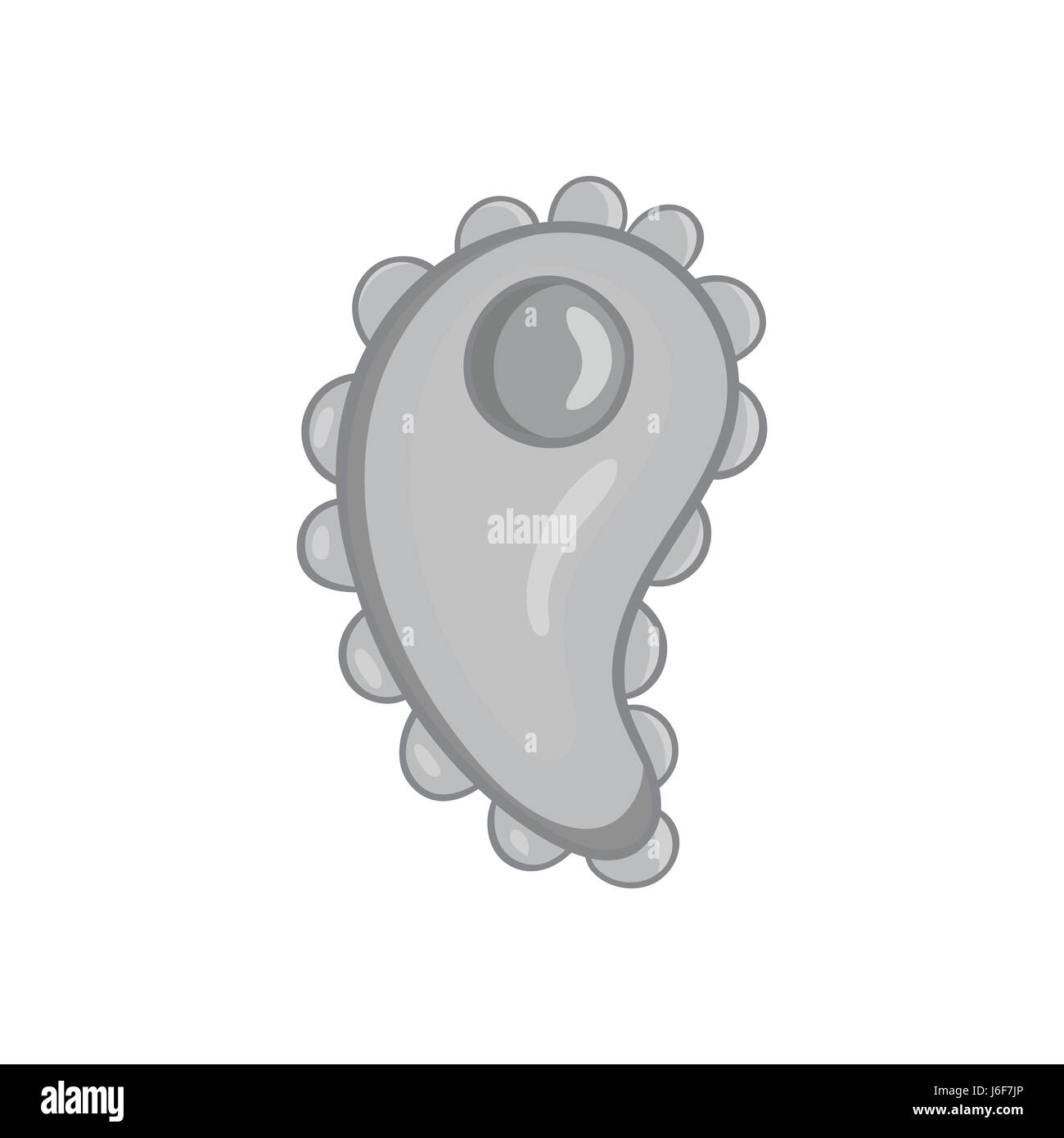 Cell nucleus icon, black monochrome style Stock Vector Image & Art - Alamy