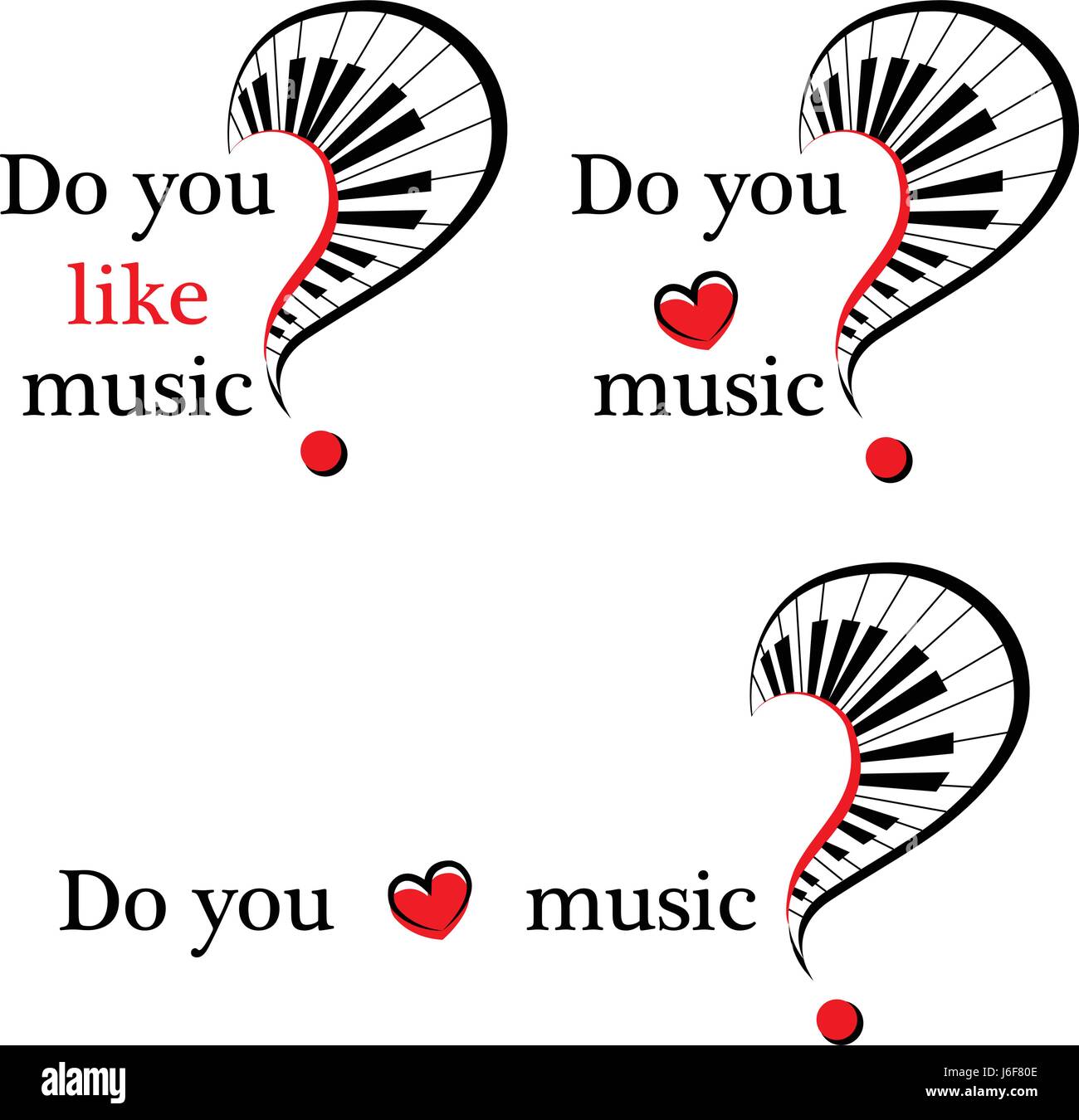 set of symbol of music. vector Stock Vector Image & Art - Alamy