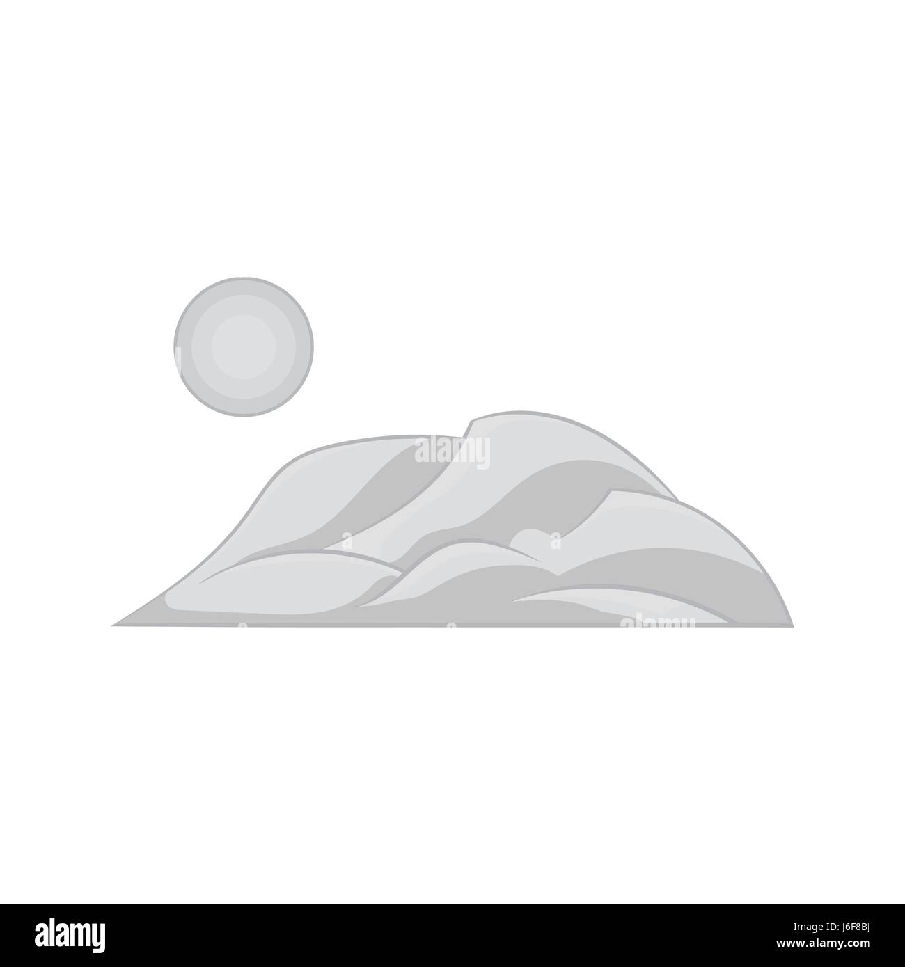 Sunbeam mountain Cut Out Stock Images & Pictures - Alamy