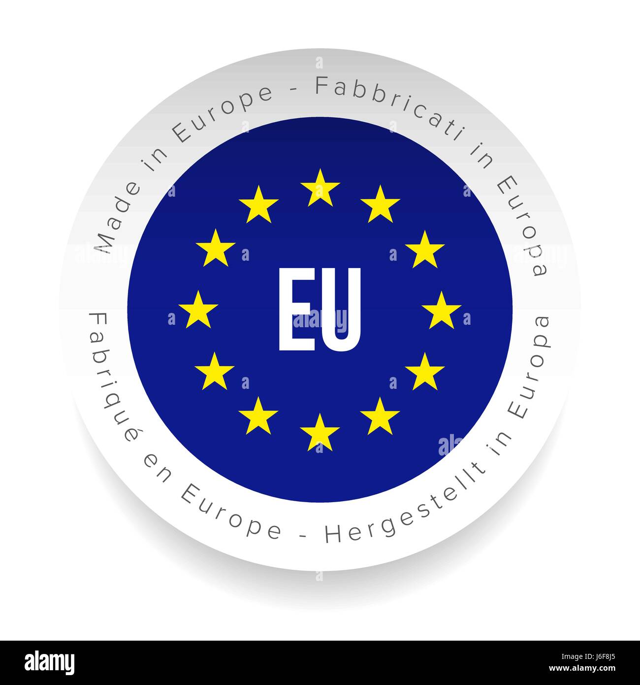 Made in eu vector vectors hi-res stock photography and images - Alamy