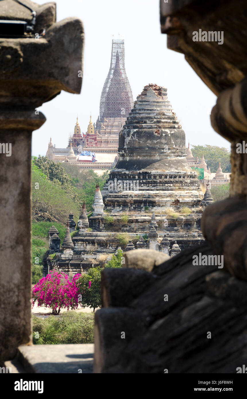 Temples and Pagodas, Bagan, Myanmar Stock Photo - Alamy
