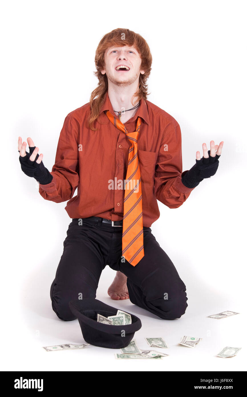 hat sad crisis redheaded beggar weep cry crying weeper weeping ...