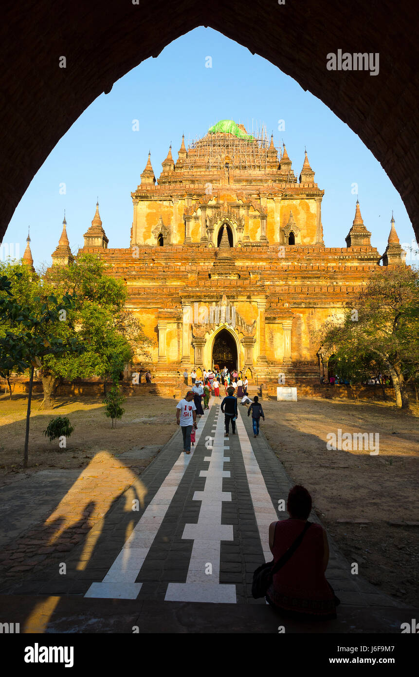 Sulimani temple, Bagan, Myanmar Stock Photo - Alamy