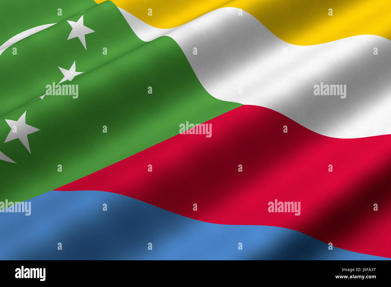 Flag of comoros hi-res stock photography and images - Alamy