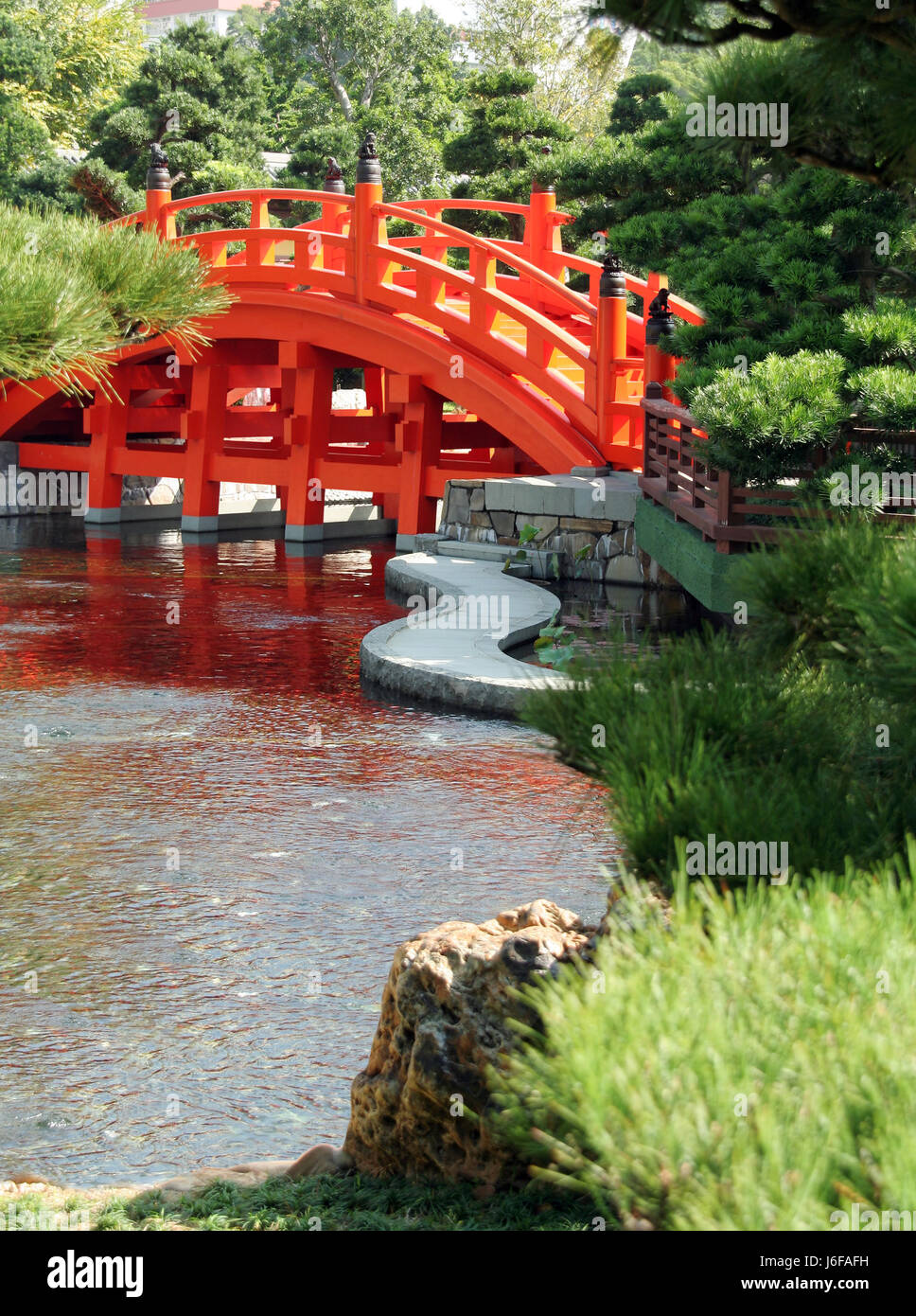 Japanese Zen Garden Bridge