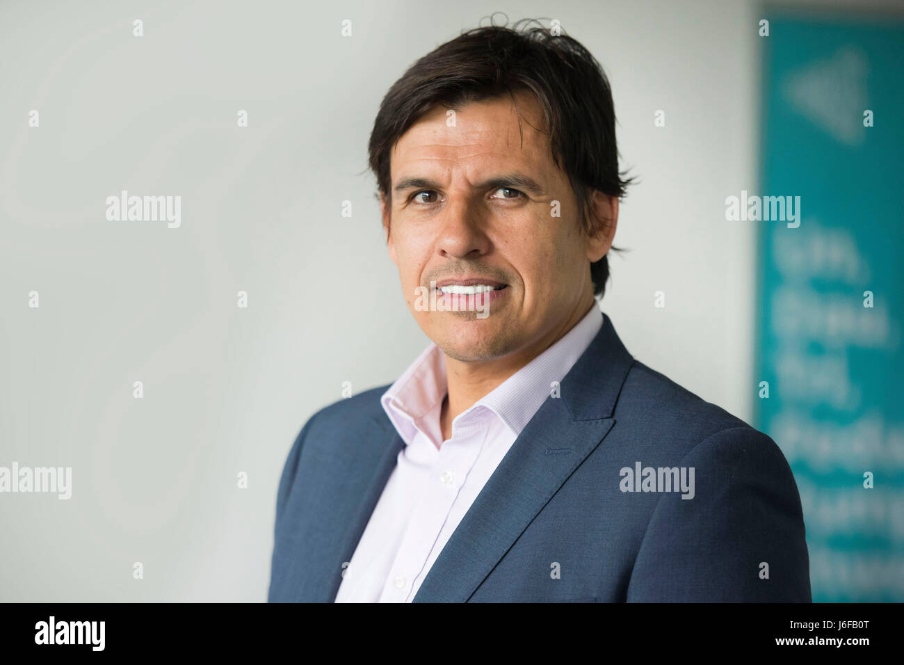 Wales football team manager Chris Coleman poses for a portrait in ...