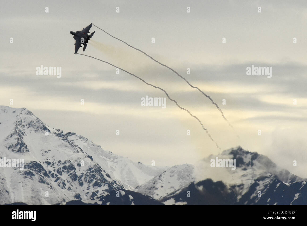 JOINT BASE ELMENDORF-RICHARDSON, Alaska -- A U.S. Air Force F-15 Eagle ...