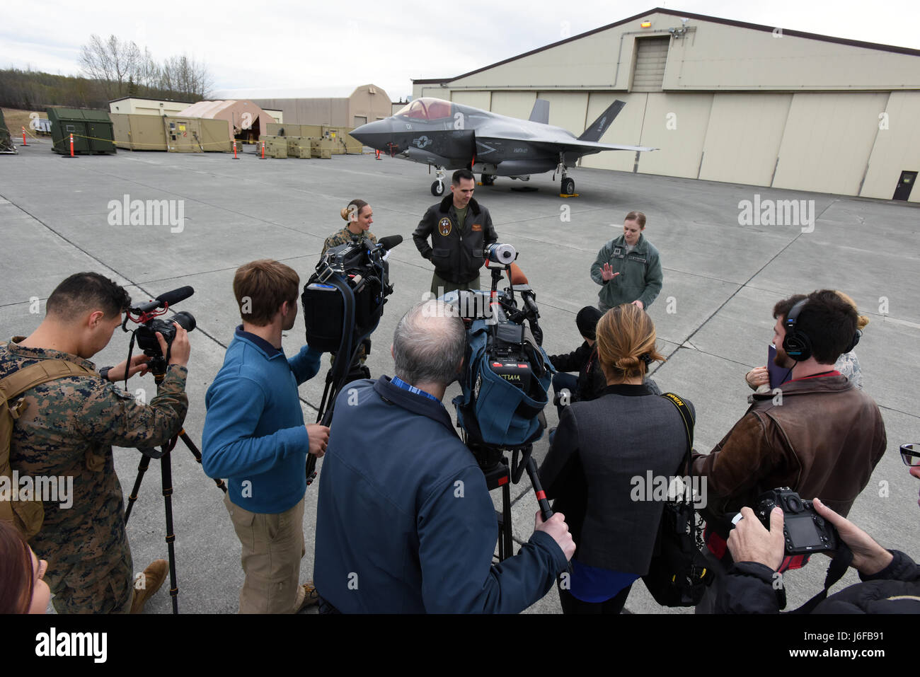 JOINT BASE ELMENDORF-RICHARDSON, Alaska -- U.S. Marine Corps Maj. Adam ...