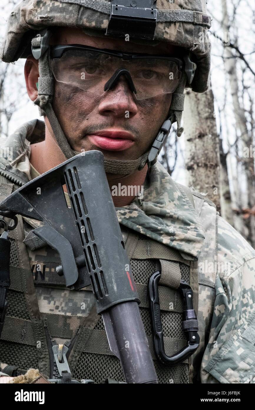 A member of an assault force with 6th Brigade Engineer Battalion, 4th ...