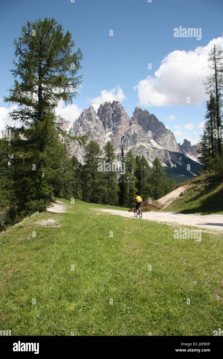 dolomites hike go hiking ramble rock bike bicycle cycle mountain ...