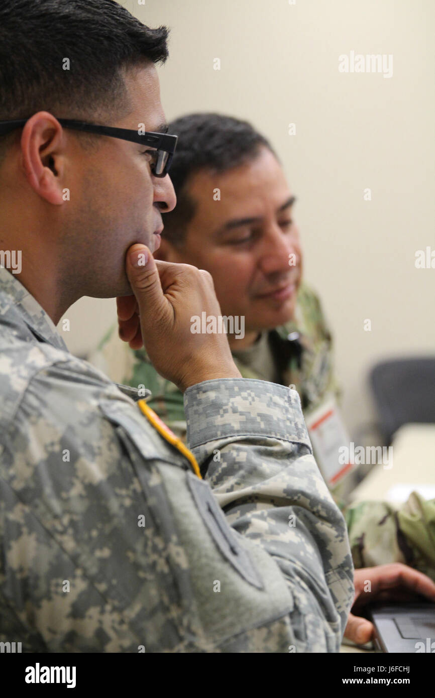 Cpt. John Alban and Spc. Steve Govea with the Colorado Army National ...