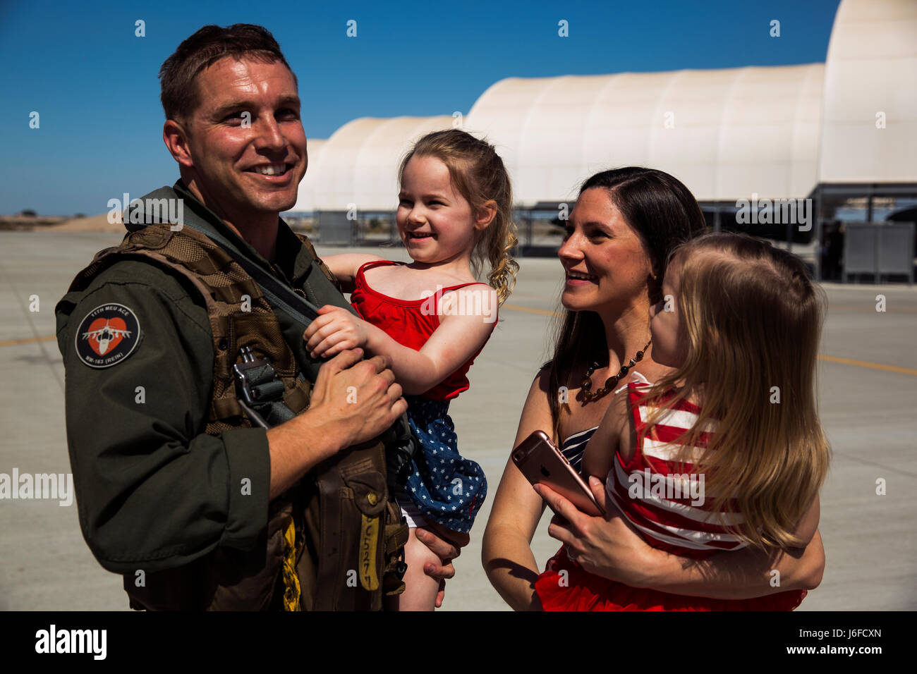 U.S. Marine Corps Capt. Braden Cummins, an AV-8B Harrier II pilot ...