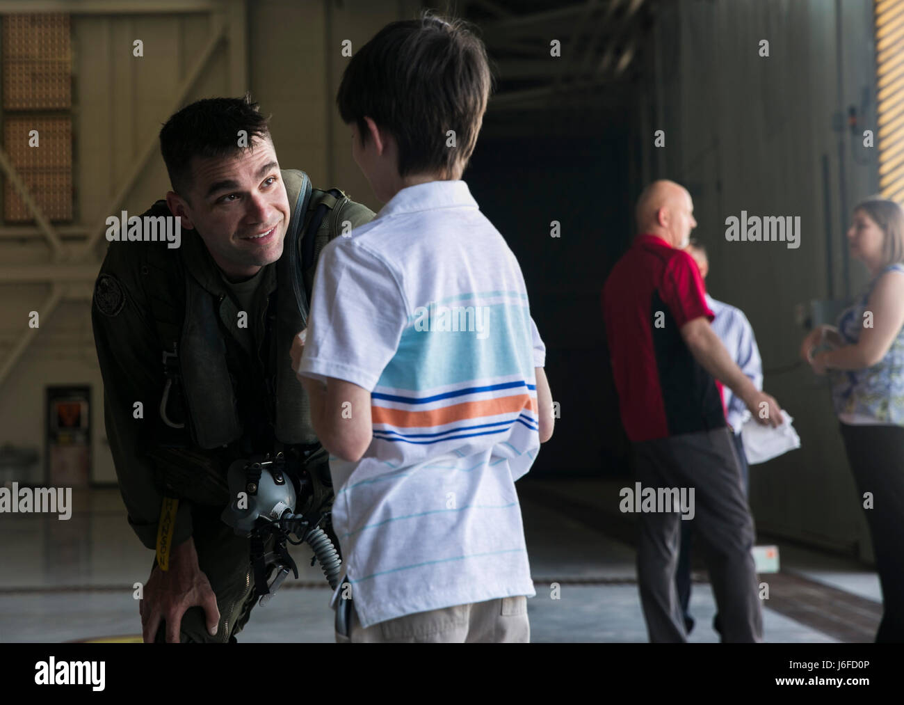U.S. Marines assigned to Marine Attack Squadron 311 (VMA-311) return to ...