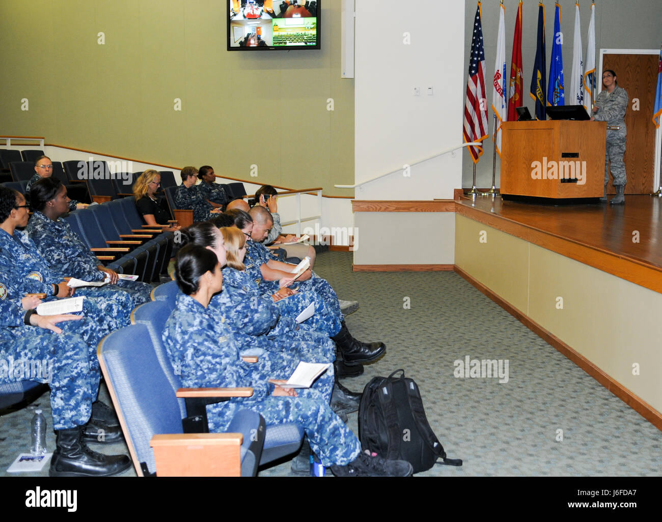 SAN ANTONIO (May 11, 2017) Major Brenda Miazga, an Air Force medical ...