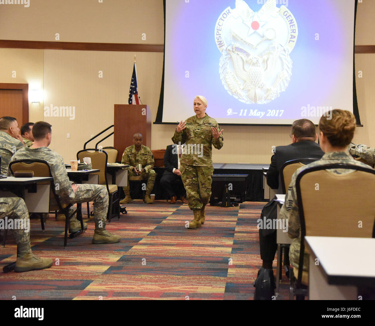Army Col. Kris Kramarich, Deputy Inspector General, National Guard ...