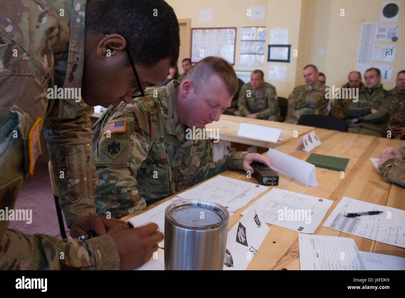 Staff Sgt. Eran Harrill, the Joint Multinational Training Group ...