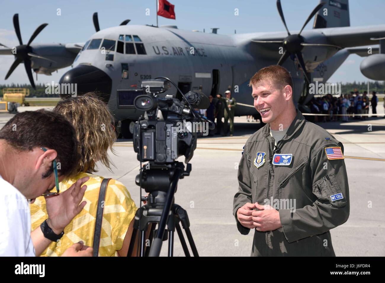 First Lt. Garrett Black, the 53rd Weather Reconnaissance Squadron ...