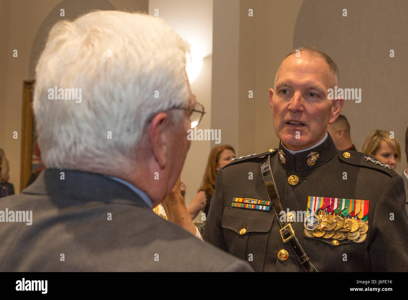 U.S. Marine Corps Lt. Gen. Mark A. Brilakis, deputy commandant, Marine ...