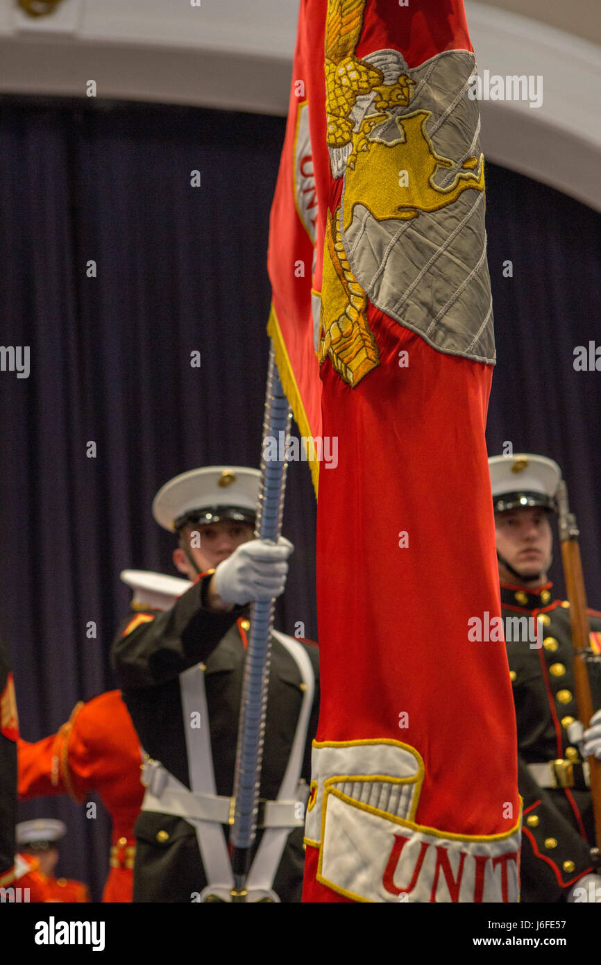 Official marine corps color guard hi-res stock photography and images ...