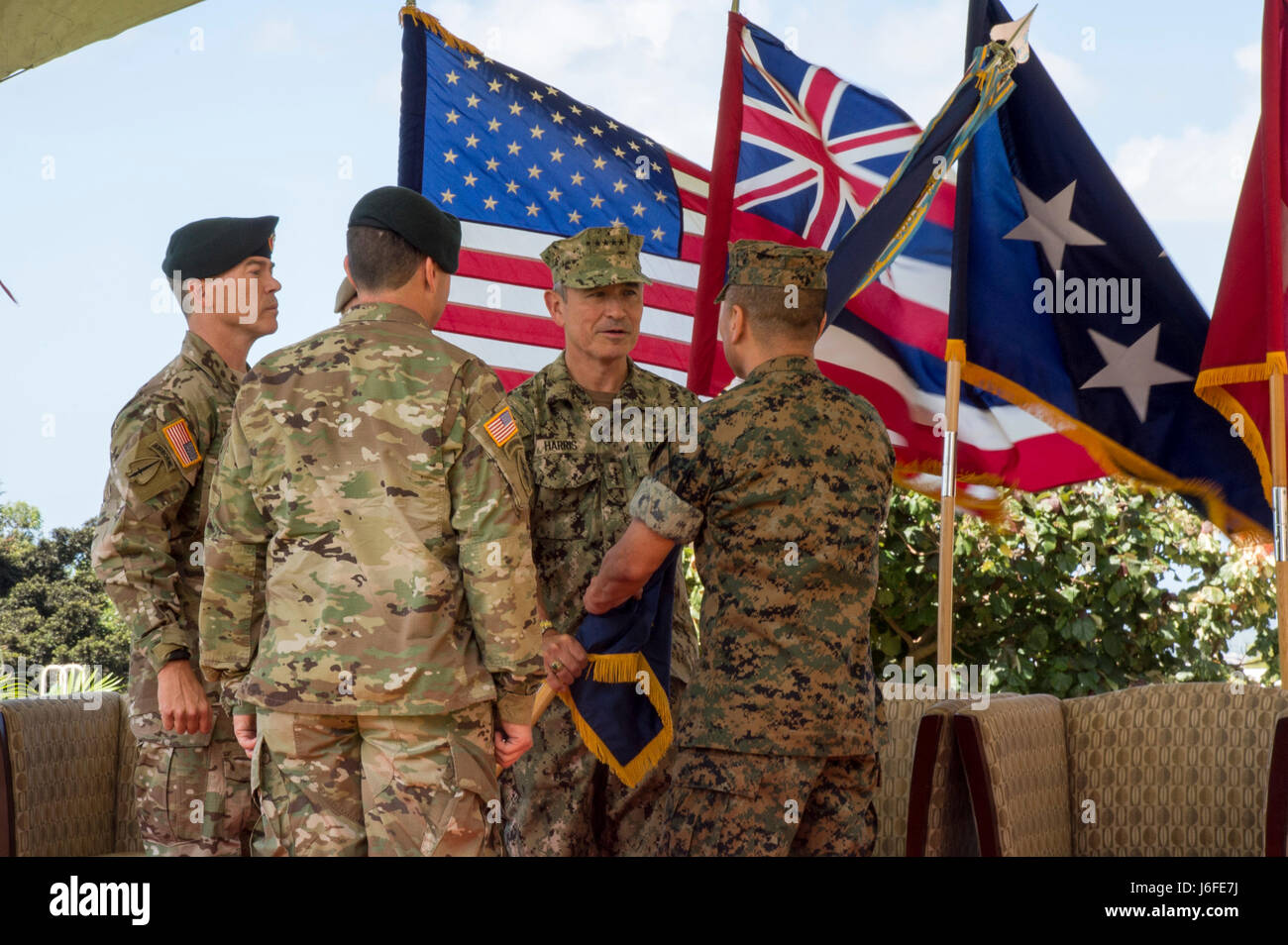 CAMP H.M. SMITH, Hawaii (May 12, 2017) - Navy Adm. Harry B. Harris ...