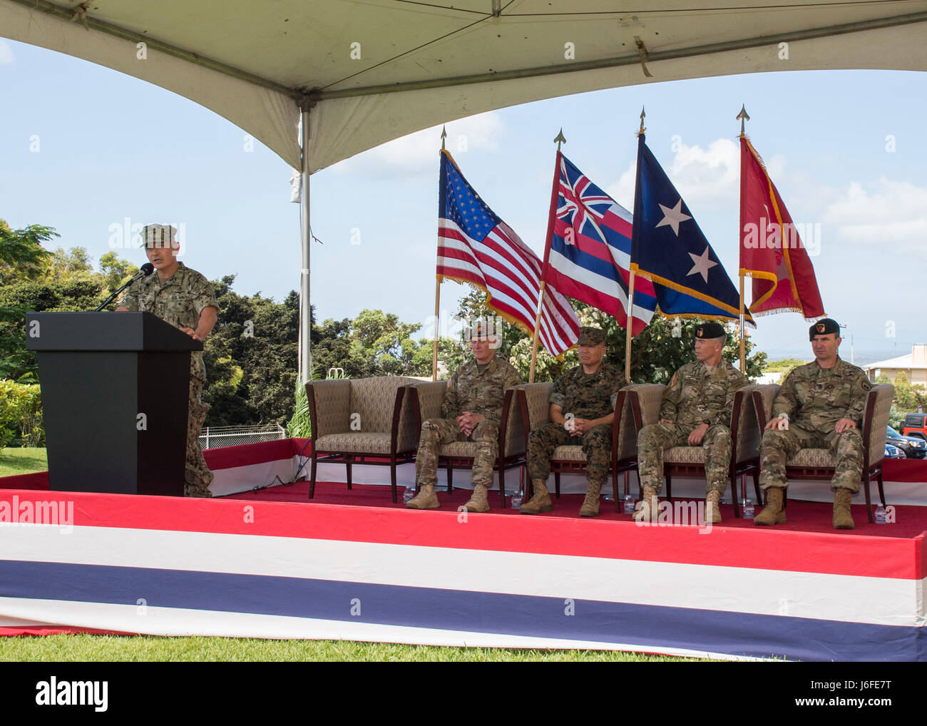 CAMP H.M. SMITH, Hawaii (May 12, 2017) - Navy Adm. Harry B. Harris ...