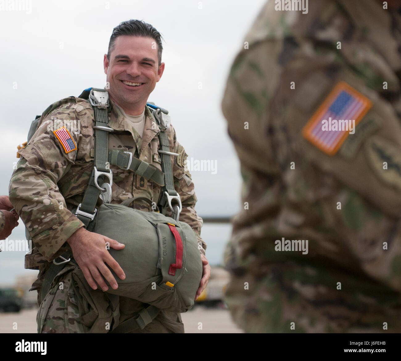 U.S. Army Master Sgt. Michael Contic, with West Virginia Army National ...