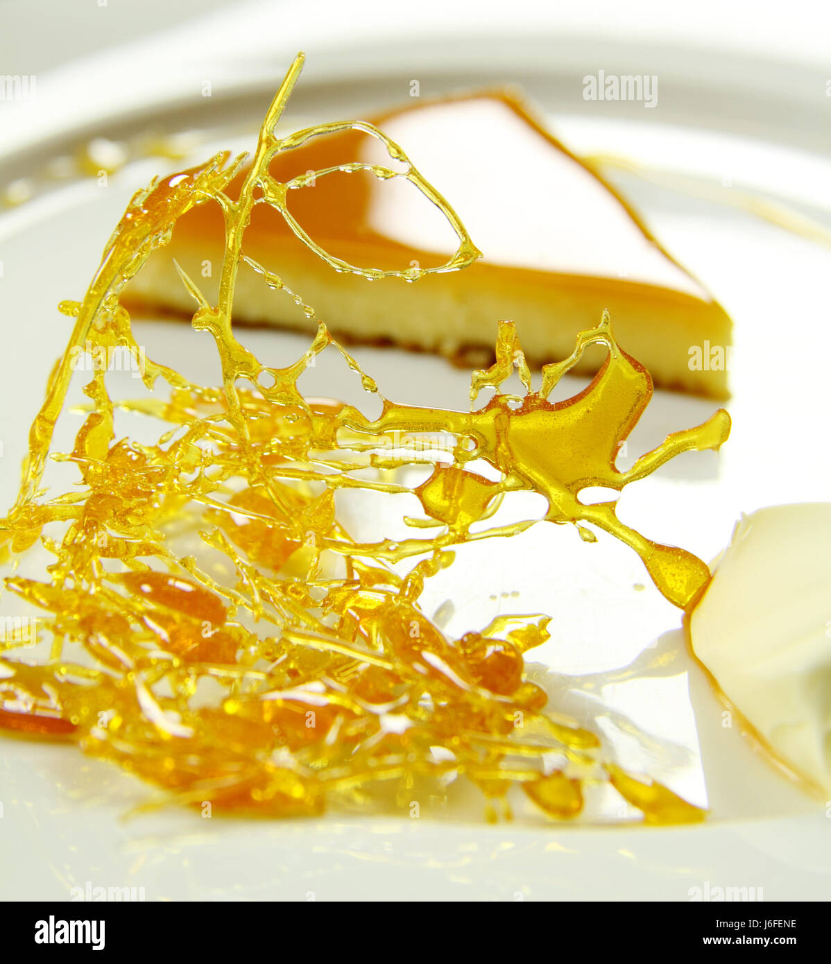 sweet golden caramel indulgence dessert food aliment sweet golden ...