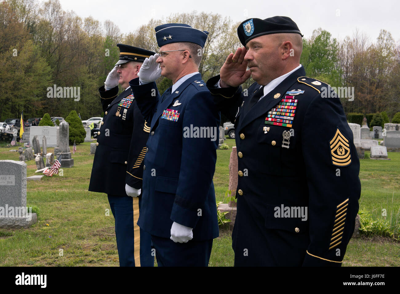 U.S. Army Master Sgt. Daniel Landry, Military Funeral Honors, Joint Force Headquarters, Vermont ...