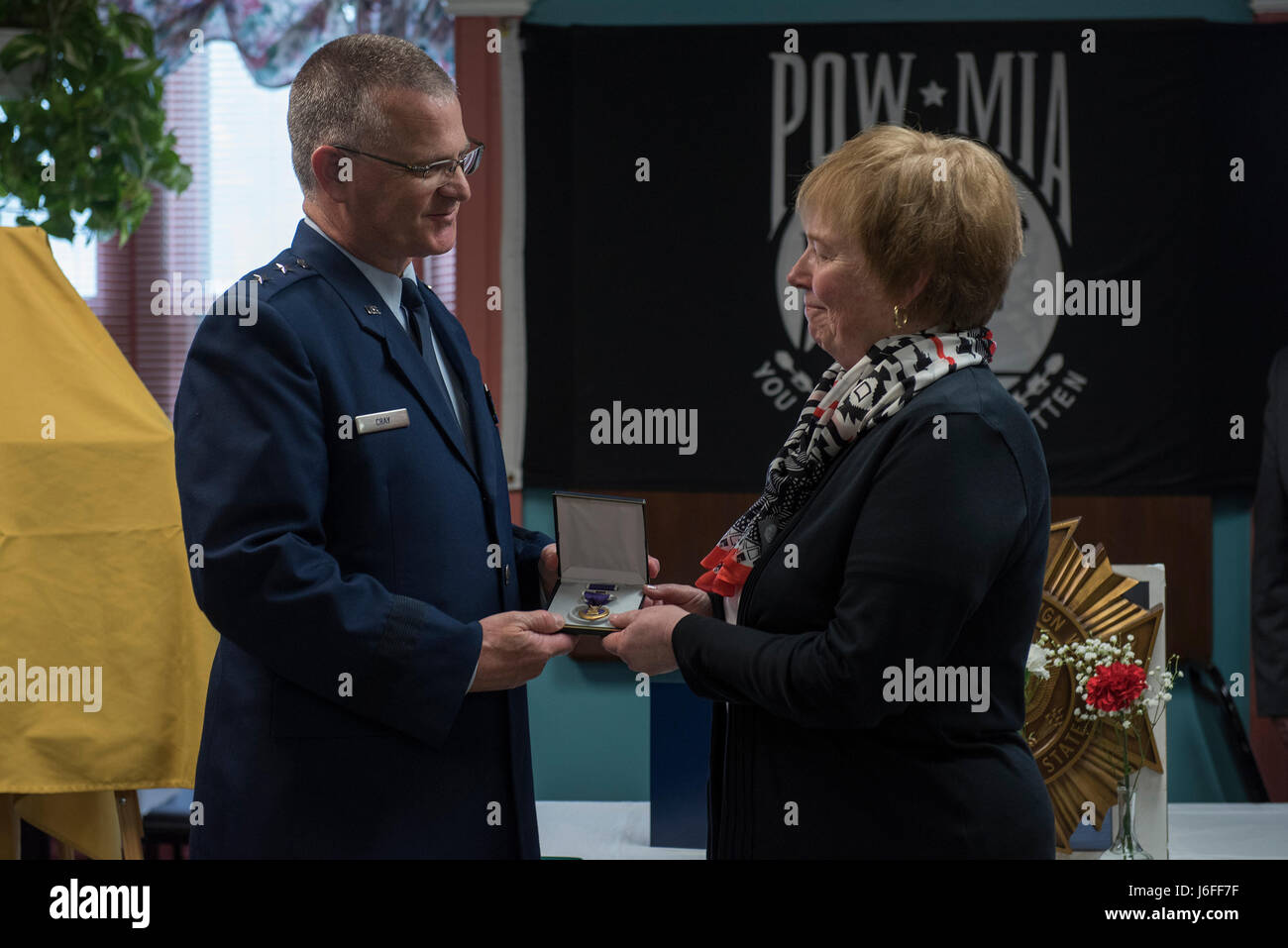 U.S. Air Force Maj. Gen. Steven Cray, adjutant general, Vermont ...