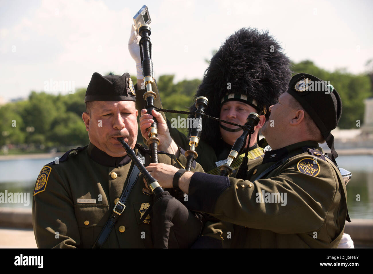U s border patrol honor guard hi-res stock photography and images - Alamy