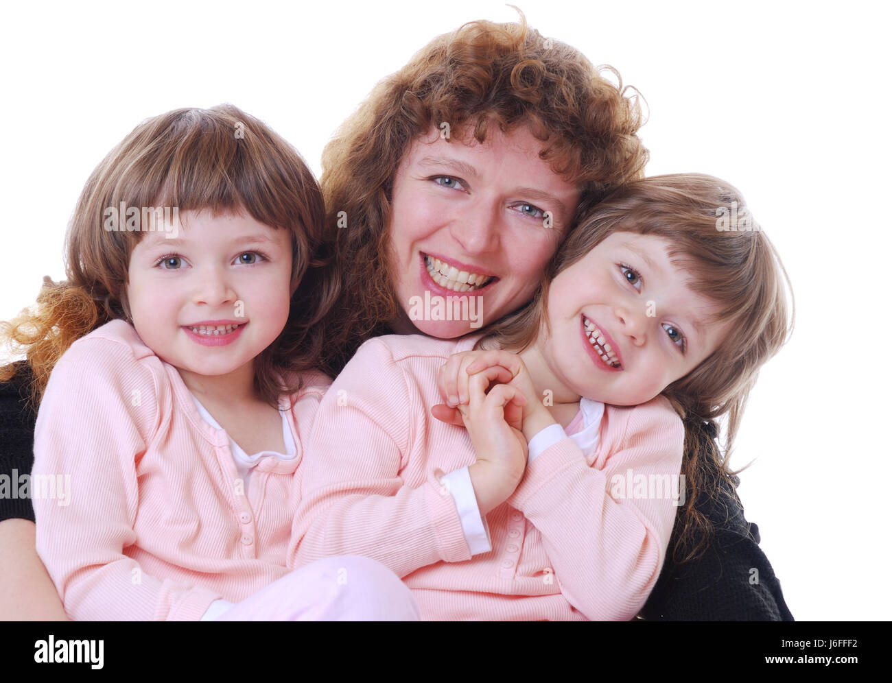 mother with twins Stock Photo - Alamy
