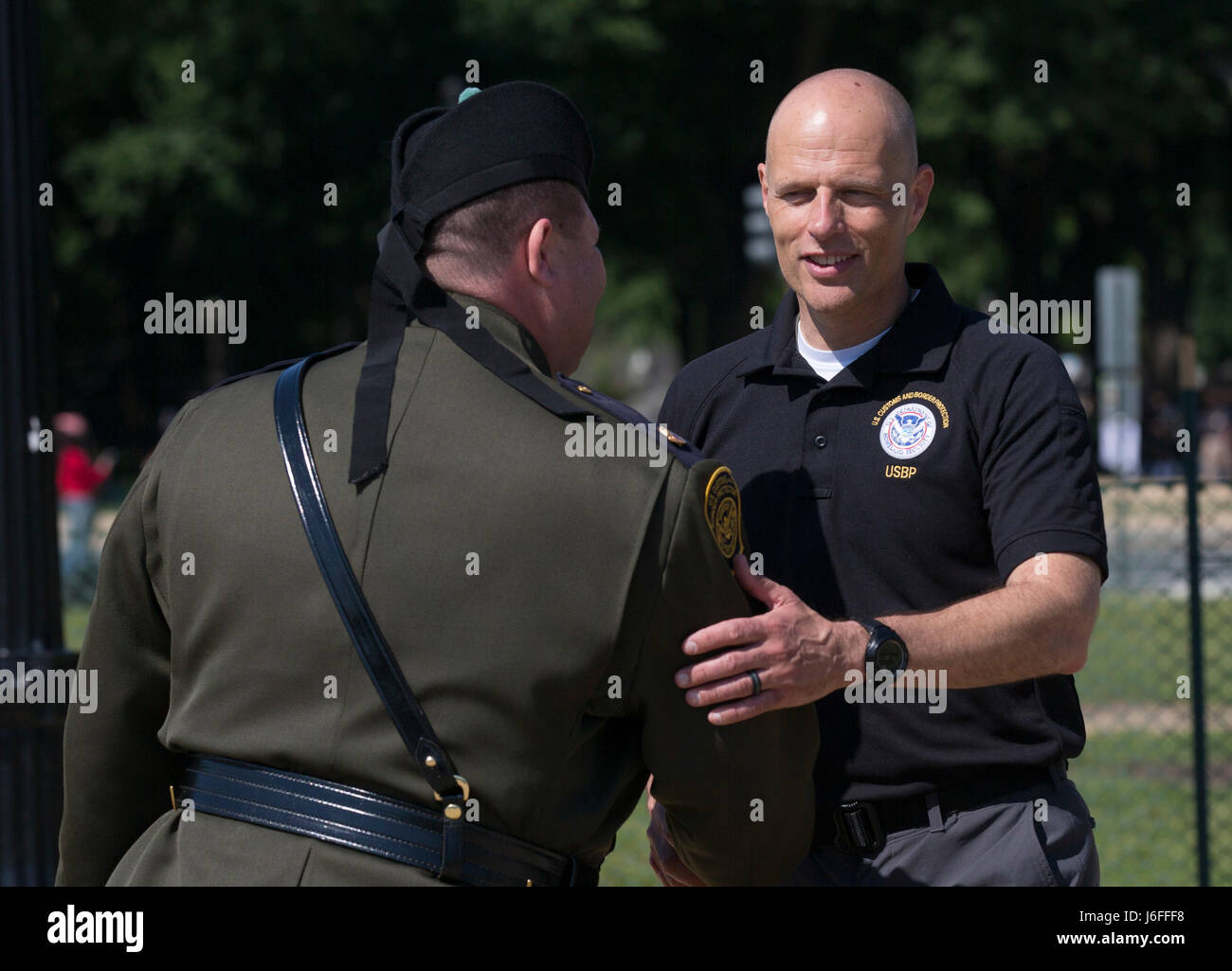 U s border patrol honor guard hi-res stock photography and images - Alamy