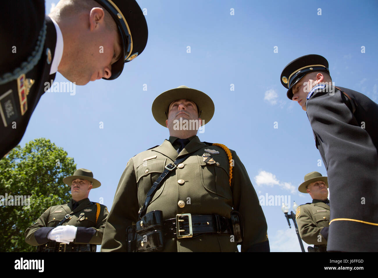 U s border patrol honor guard hi-res stock photography and images - Alamy