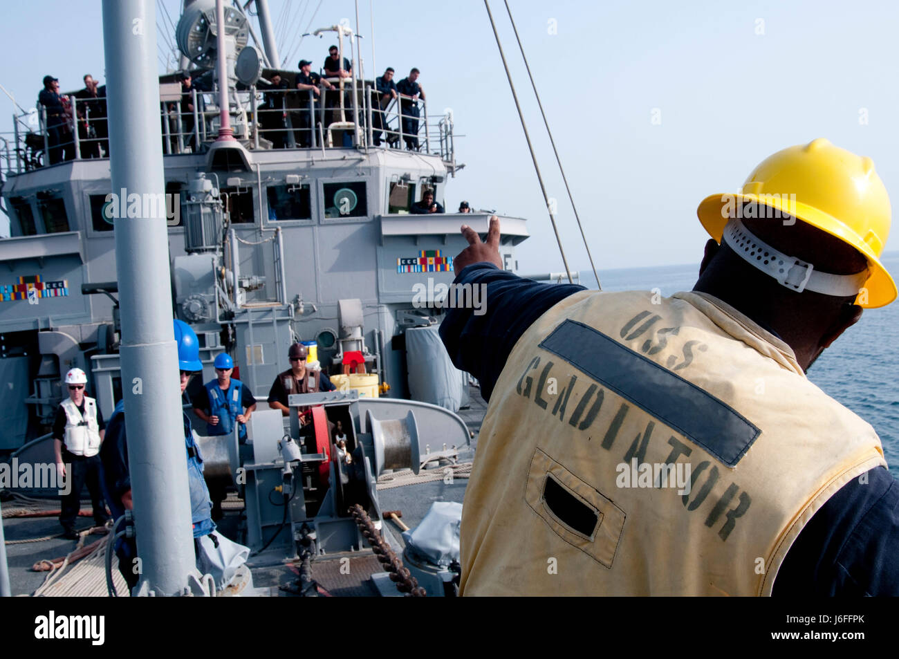 Ship uss gladiator hi-res stock photography and images - Alamy