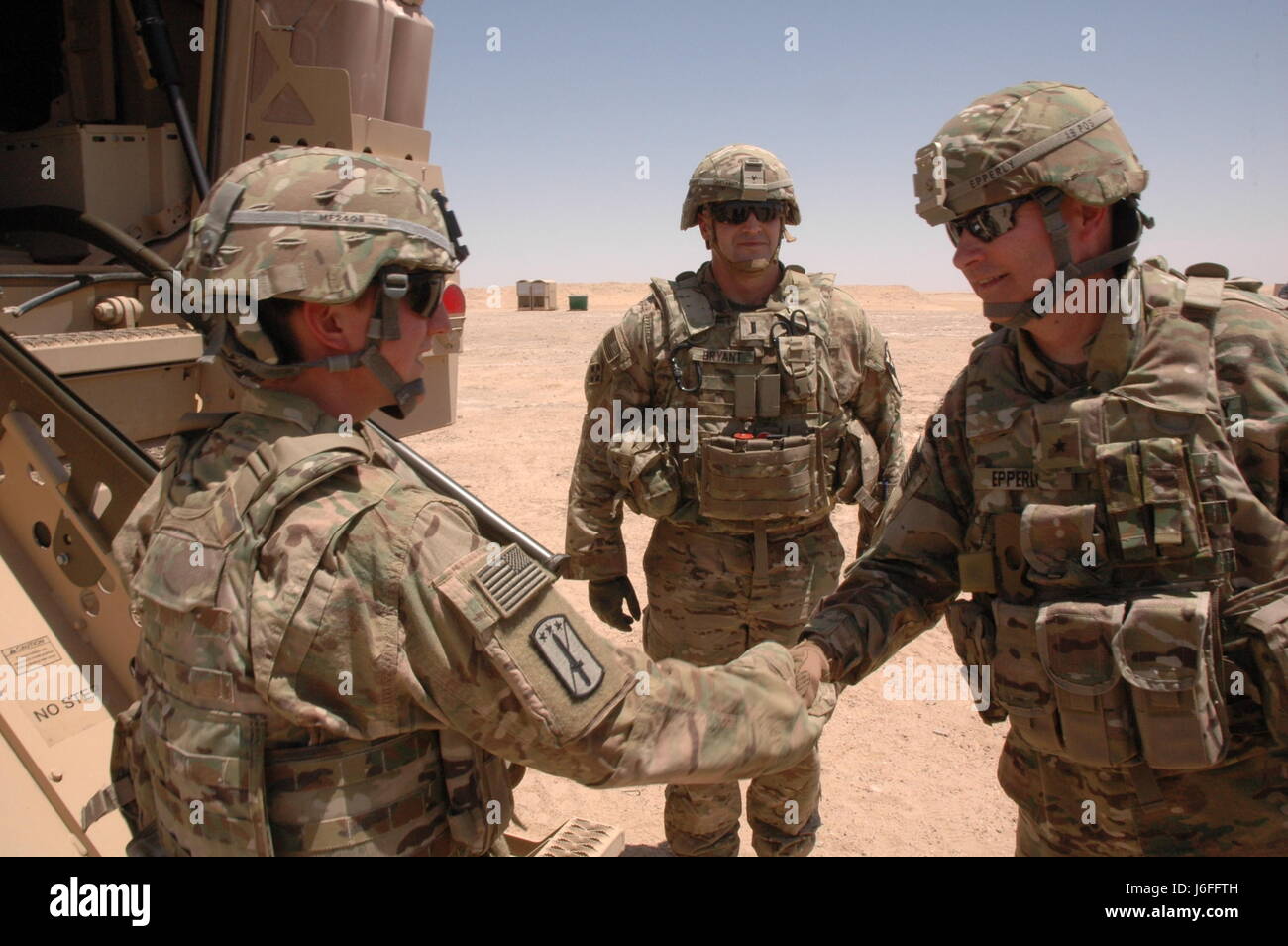 Brig. Gen. John Epperly, the deputy commander of Task Force Spartan ...