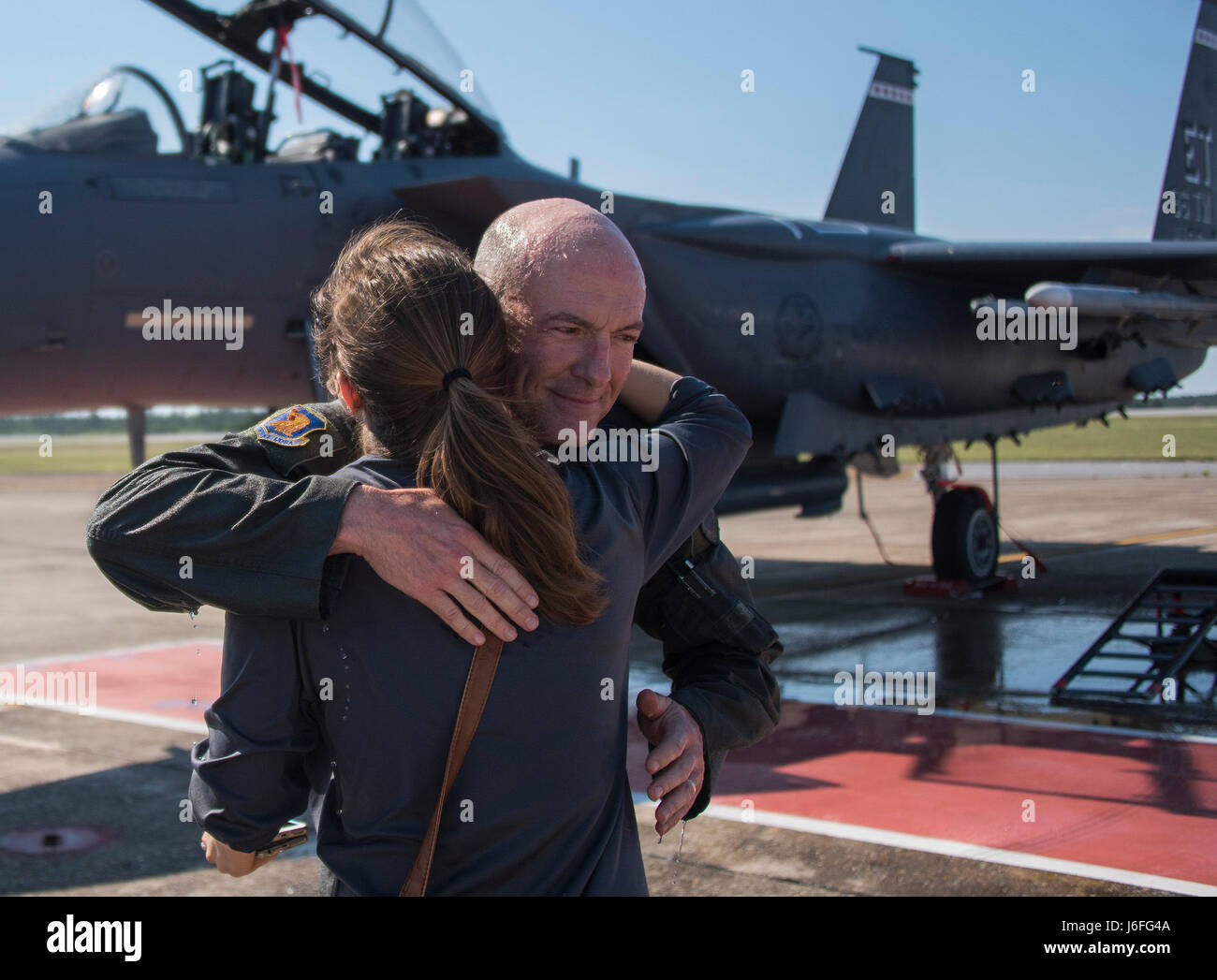 A 96th Test Wing commander completes his fini-flight at Eglin Air Force ...
