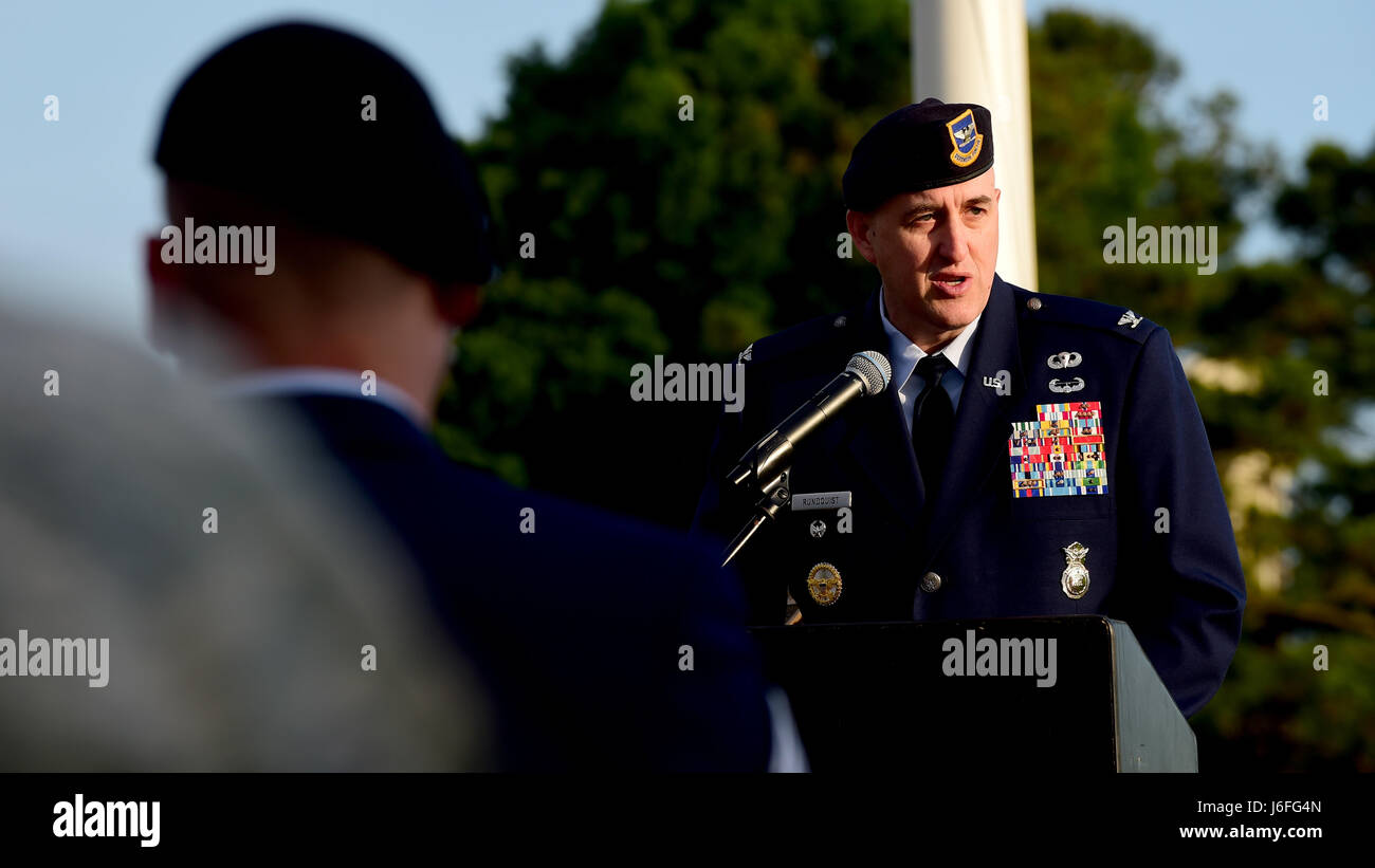 U.S. Air Force Col. Erik Rundquist, Air Combat Command chief of ...