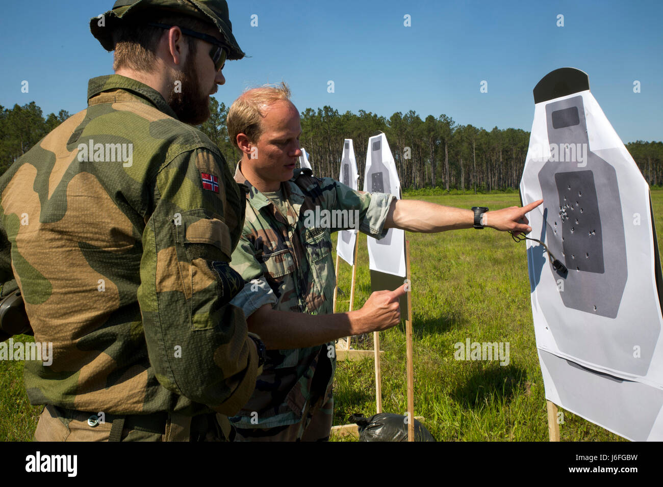 A Norwegian soldier with Norwegian Brigade-North Surveillance and ...