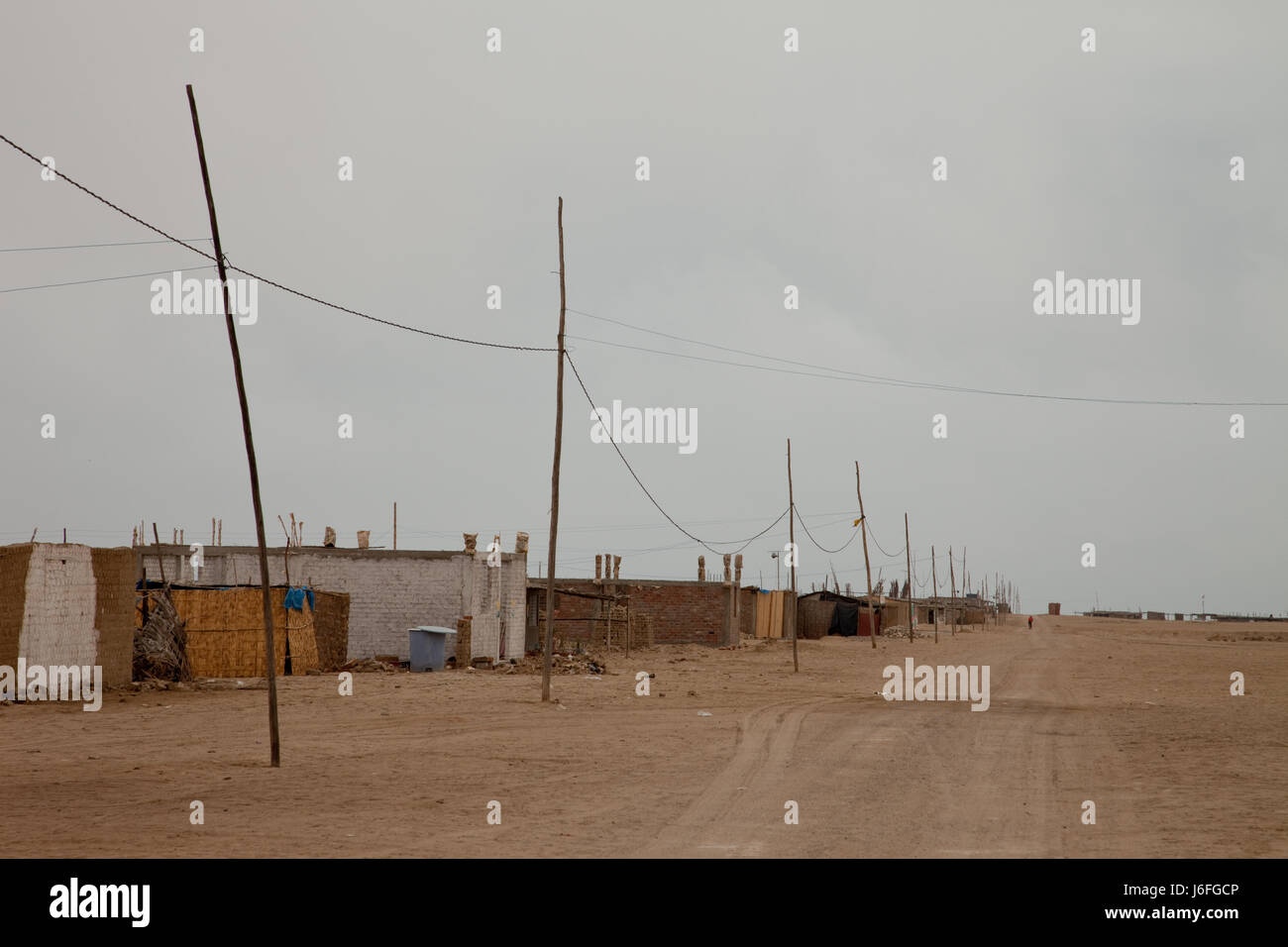 houses city town desert wasteland south america huts shantytowns poor ...