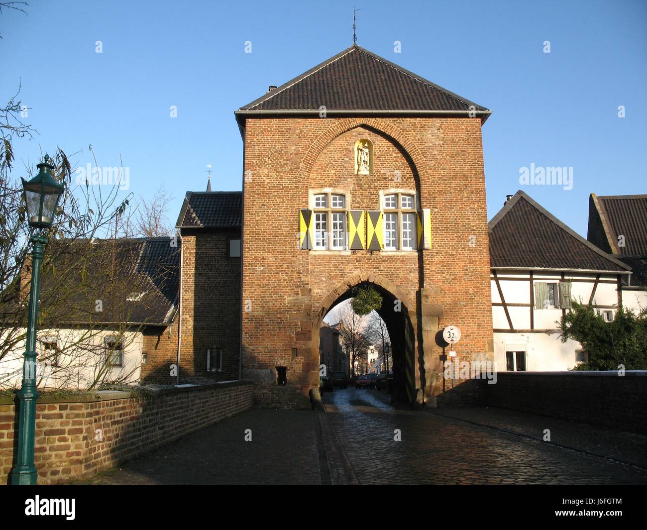 gate of alt-kaster Stock Photo - Alamy