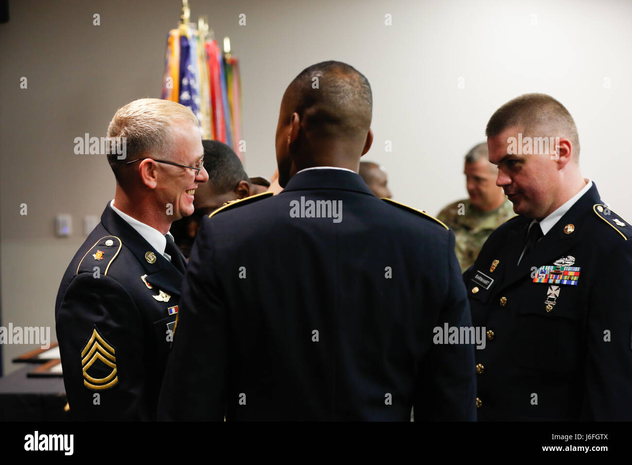 U.S. Army Sgt. 1st Class William Dobbs (left), Staff Sgt. Keith Gill ...