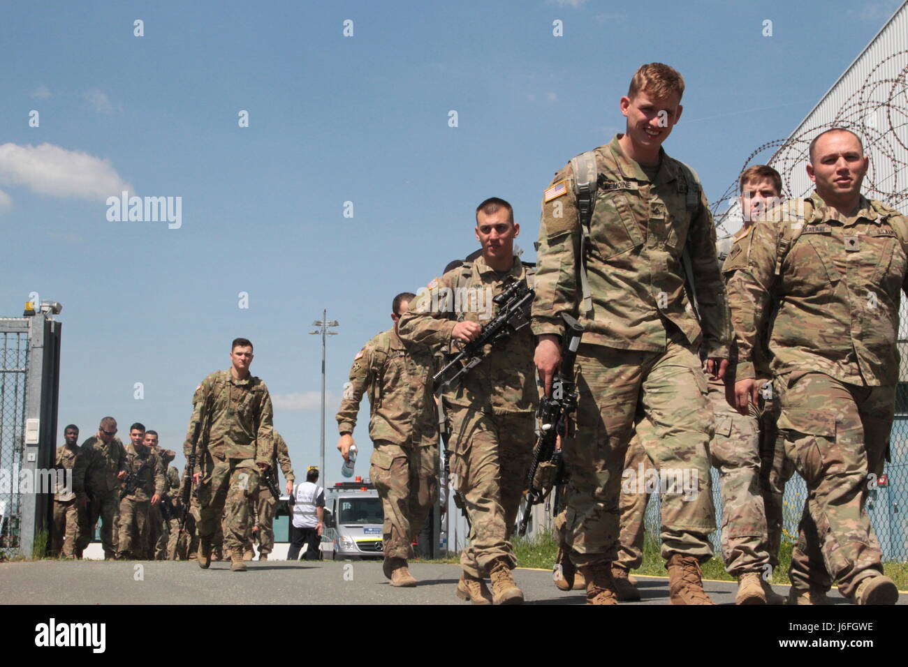 Soldiers from the 2nd Battalion, 12th Infantry Regiment, 2nd Infantry ...