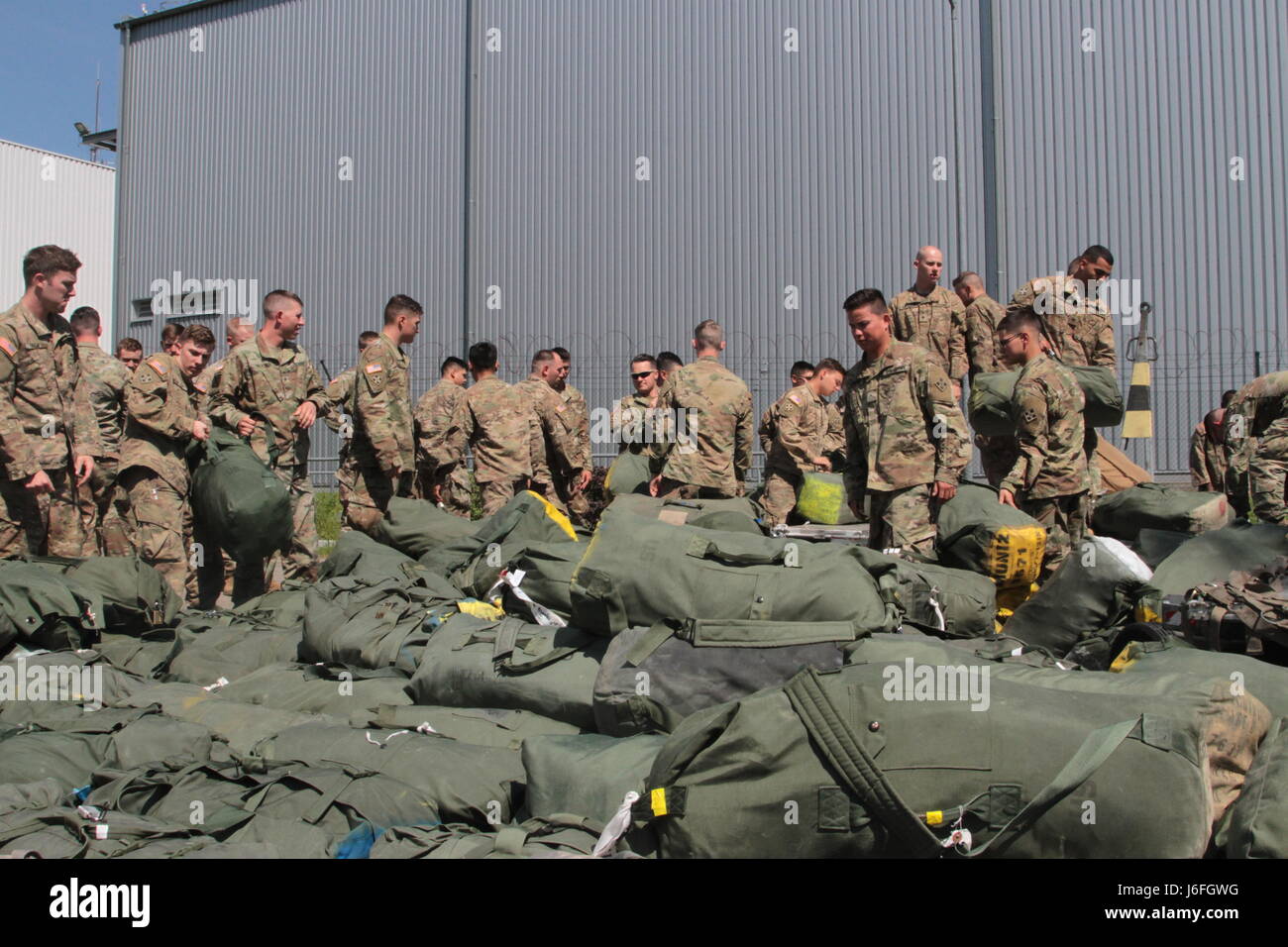 Soldiers of the 2nd Battalion, 12th Infantry Regiment, 2nd Infantry ...