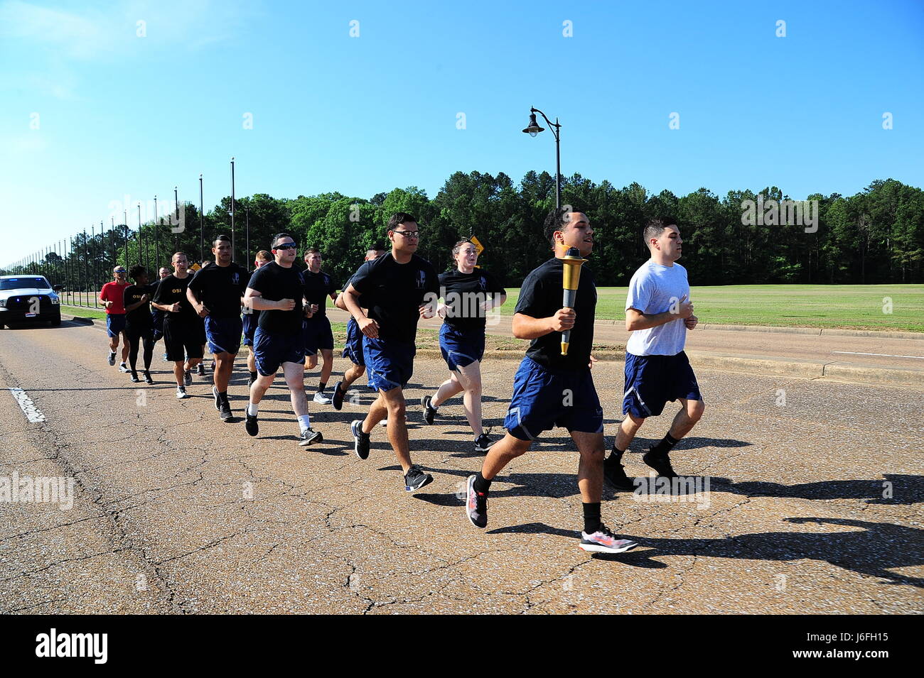 The 14th Security Forces Squadron participates in the 2017 Special ...