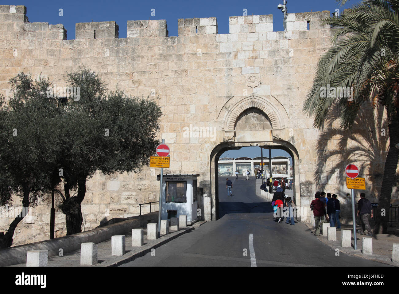 israel - jerusalem - dung gate Stock Photo - Alamy