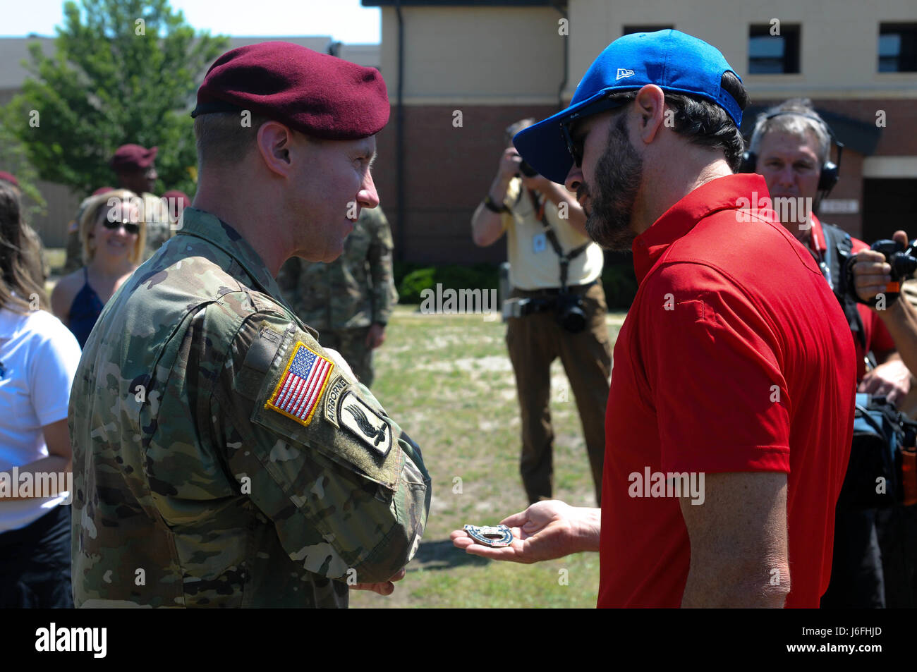 Lt. Col. Scott Pence, Squadron Commander of 5th Squadron, 73rd Cavalry ...