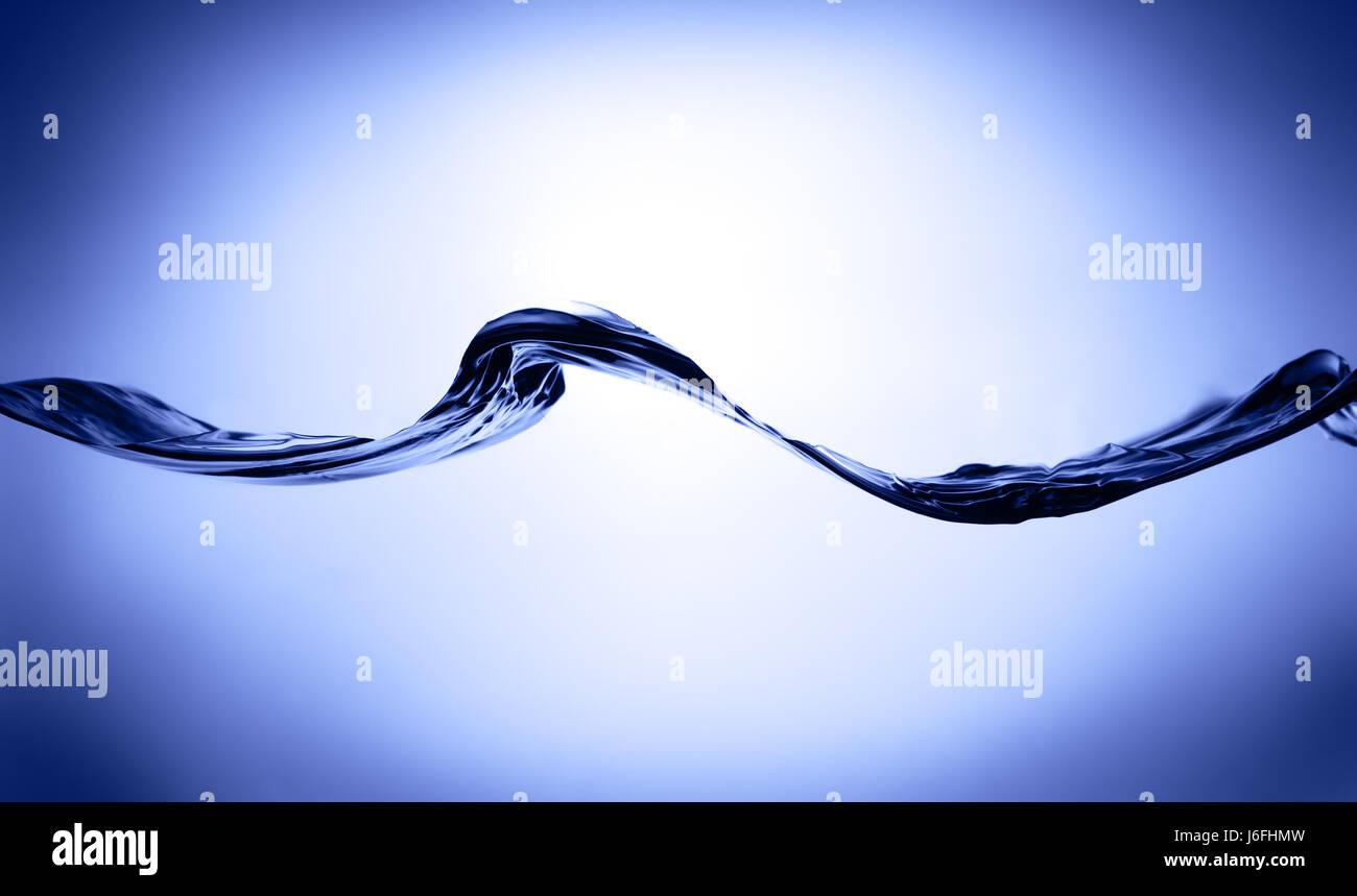 blue liquid isolated wet backdrop background white fluid fresh water ...