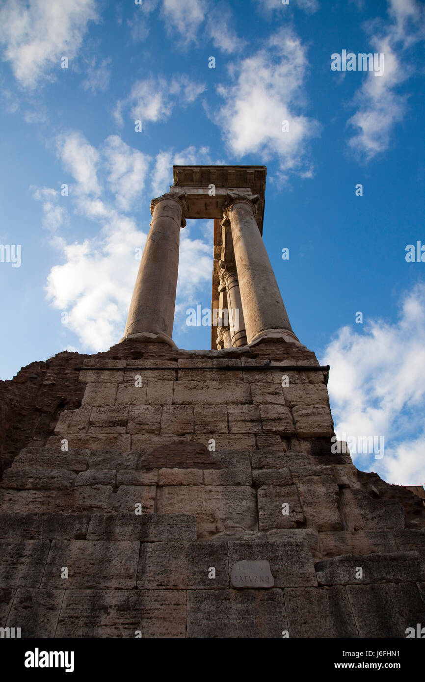 historical temple antique columns Rome roma panel sigmoid italy city ...