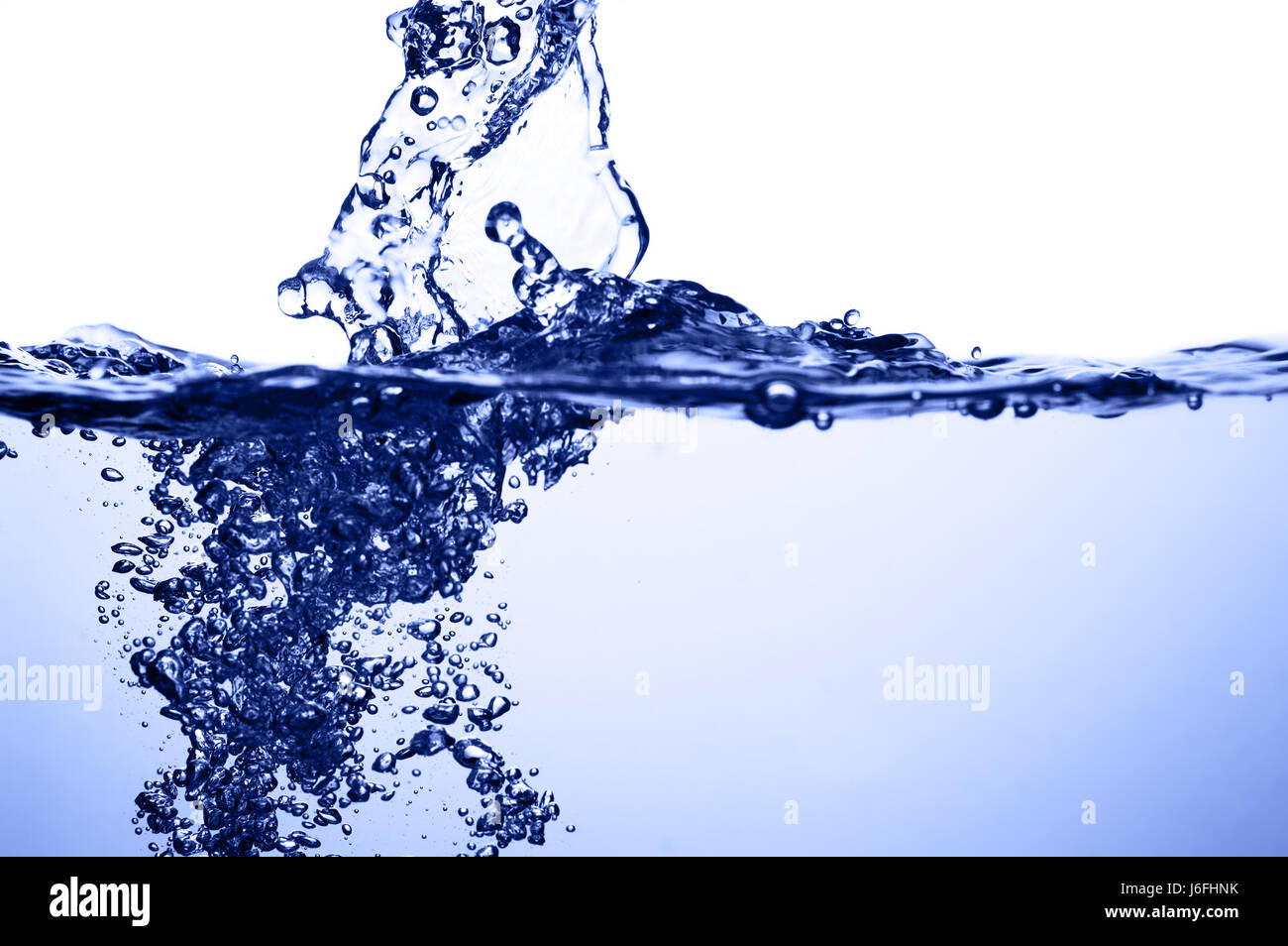 blue liquid isolated wet backdrop background white fluid fresh water ...