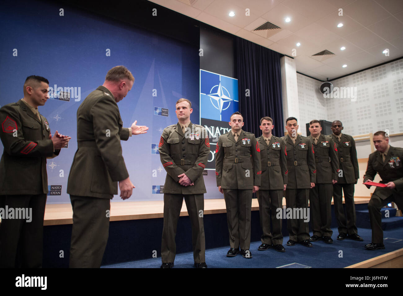 U.S. Marine Col. Philippe Rogers, U.S. Military Delegation to the North ...